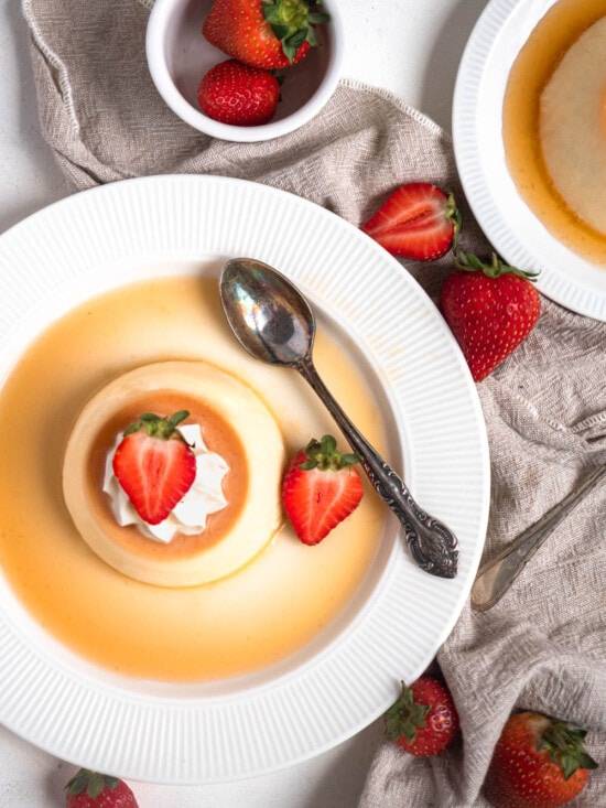Purin (Japanese Flan) - Catherine Zhang