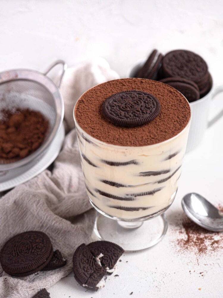 Oreo Tiramisu Parfait Recipe | Catherine Desserts