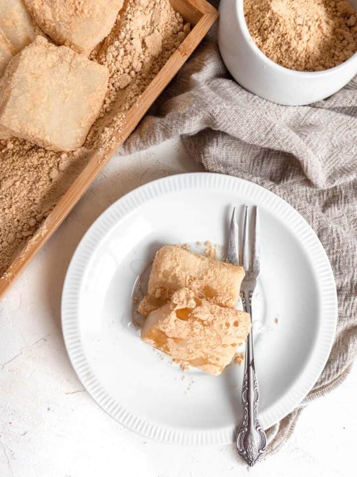 Easy Injeolmi Rice Cake Recipe in Minutes - Catherine Zhang
