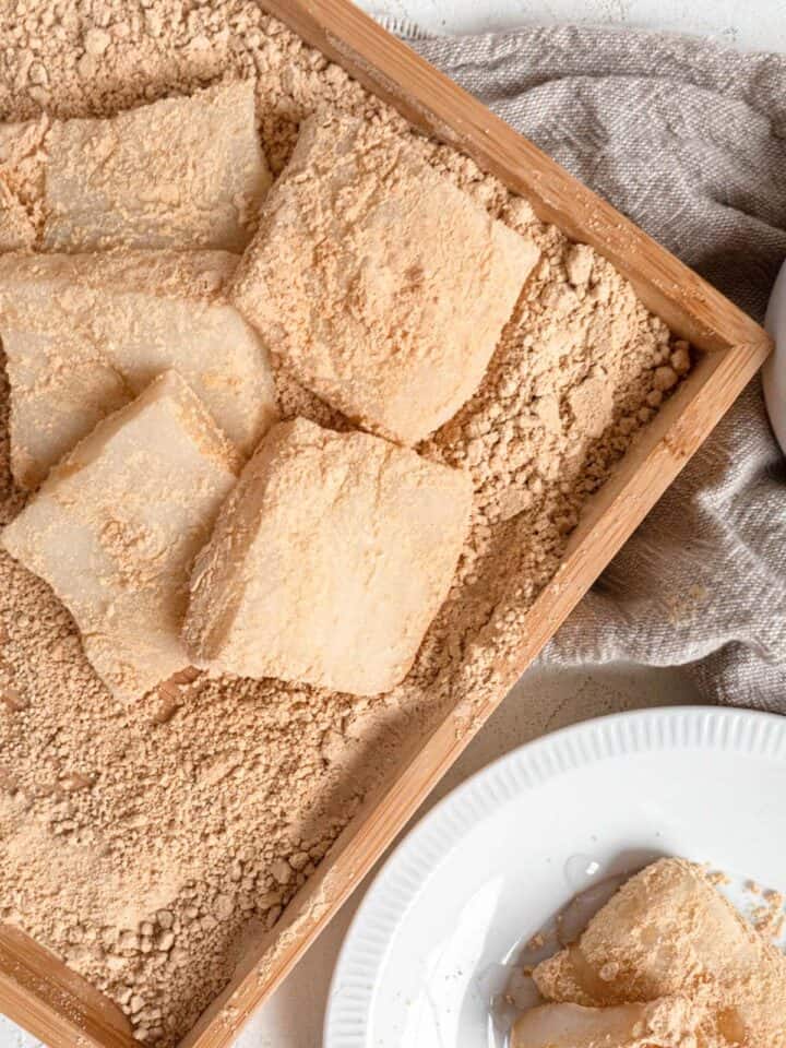 Easy Injeolmi Rice Cake Recipe in Minutes - Catherine Zhang
