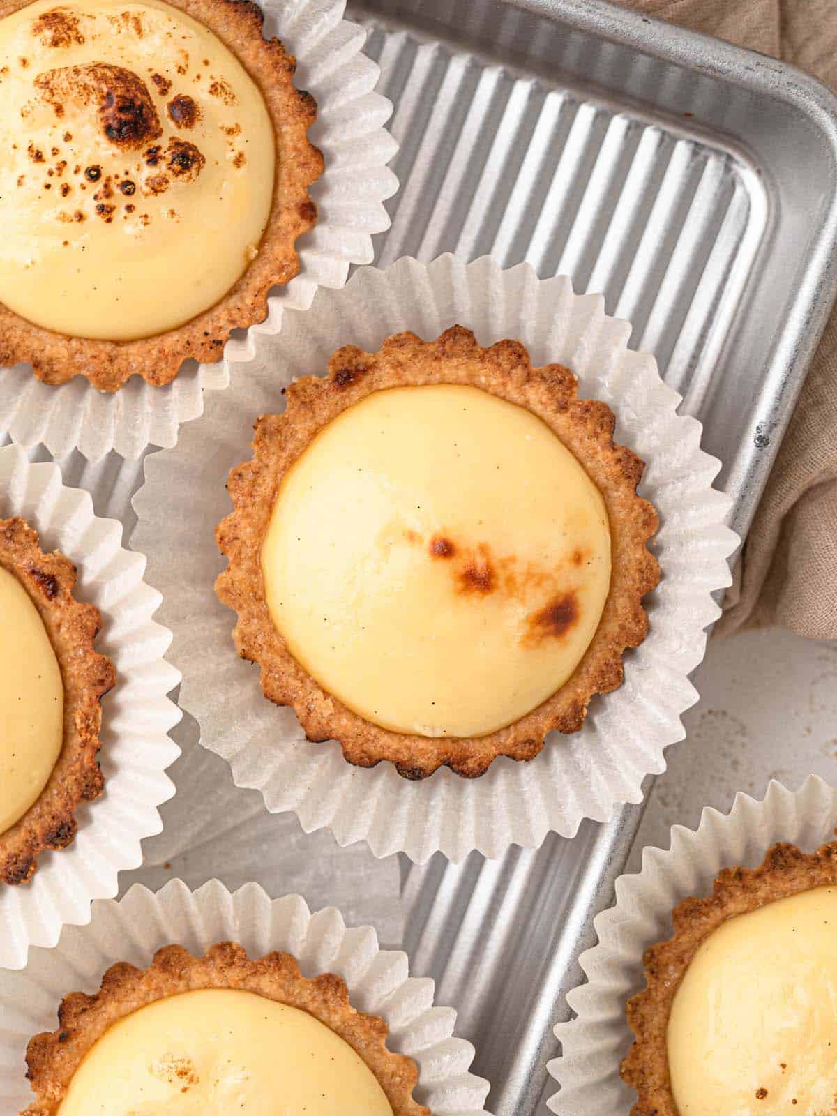 The Best Hokkaido Baked Cheese Tarts - Catherine Zhang