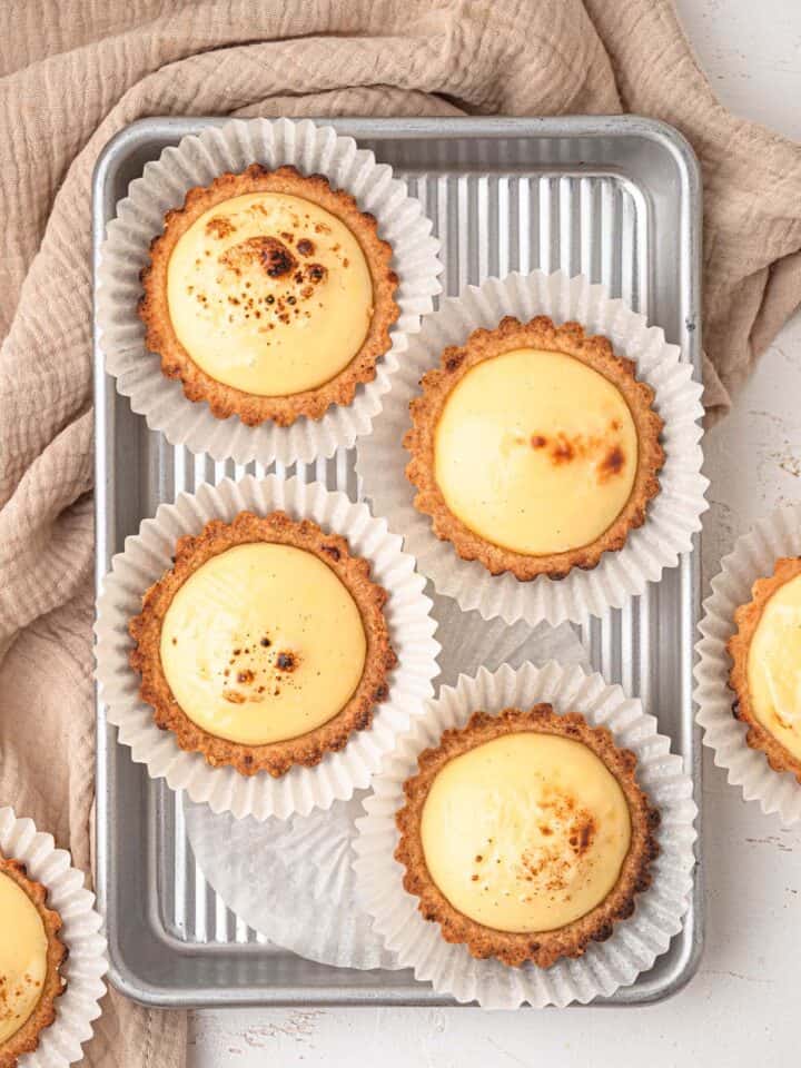 The Best Hokkaido Baked Cheese Tarts - Catherine Zhang