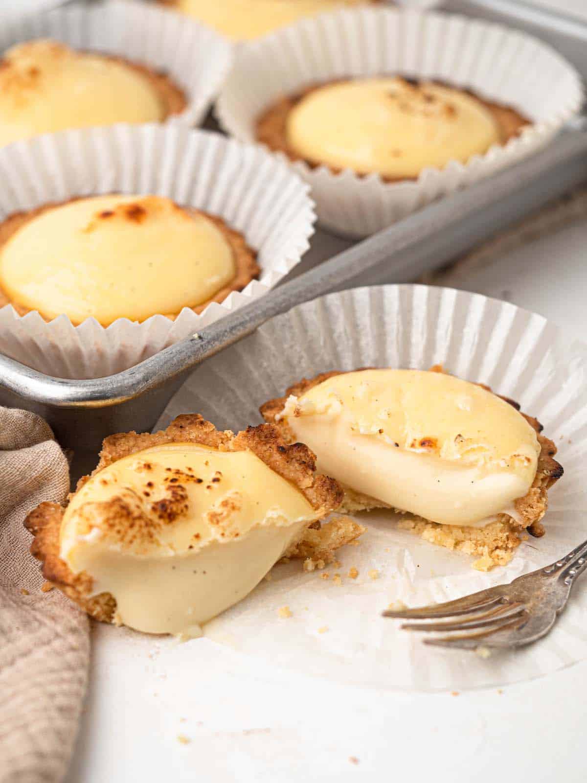 The Best Hokkaido Baked Cheese Tarts - Catherine Zhang
