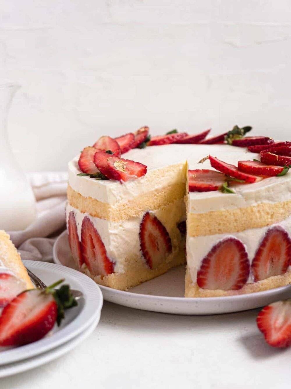 Fraisier Cake | Classic French Strawberry Dessert