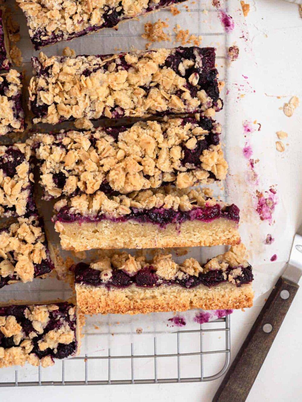 Blueberry Bars Recipe | Catherine Desserts