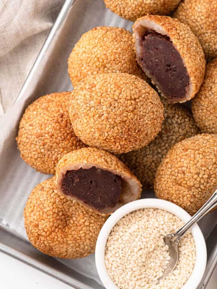 Master Crunchy Sesame Balls (JianDui) - Catherine Zhang