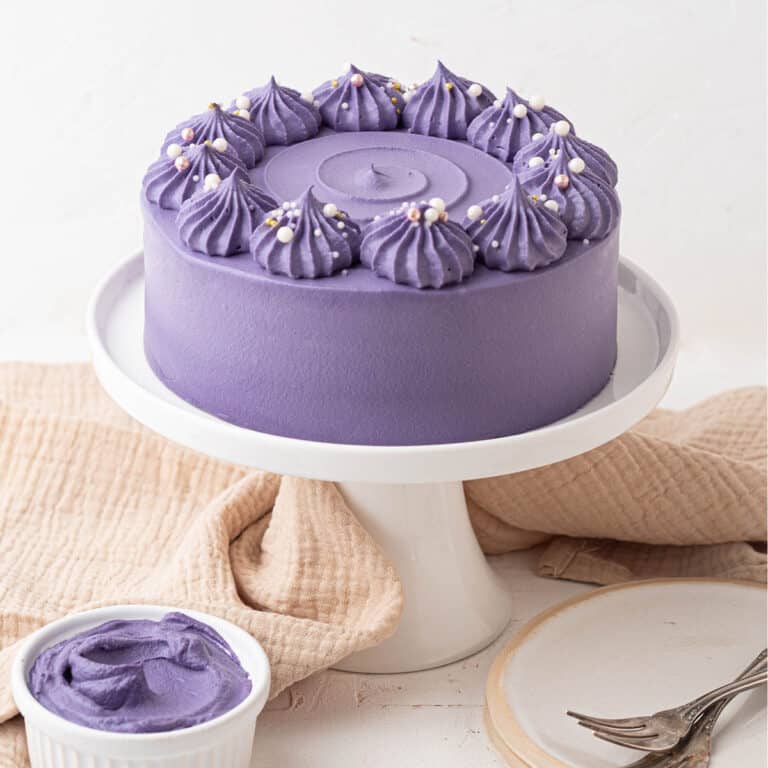 Soft and Fluffy Ube Cake Recipe | Catherine Zhang