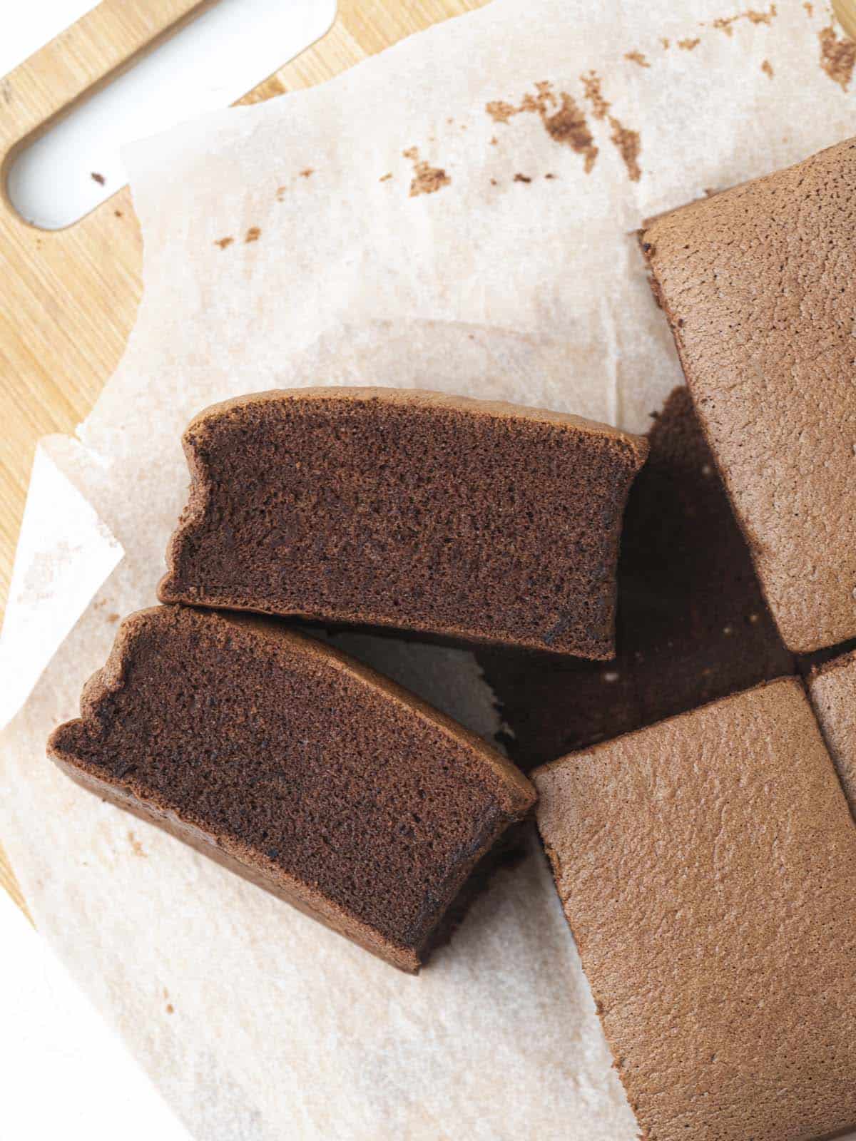 Chocolate Sponge Cake | Fluffy & Rich Dessert