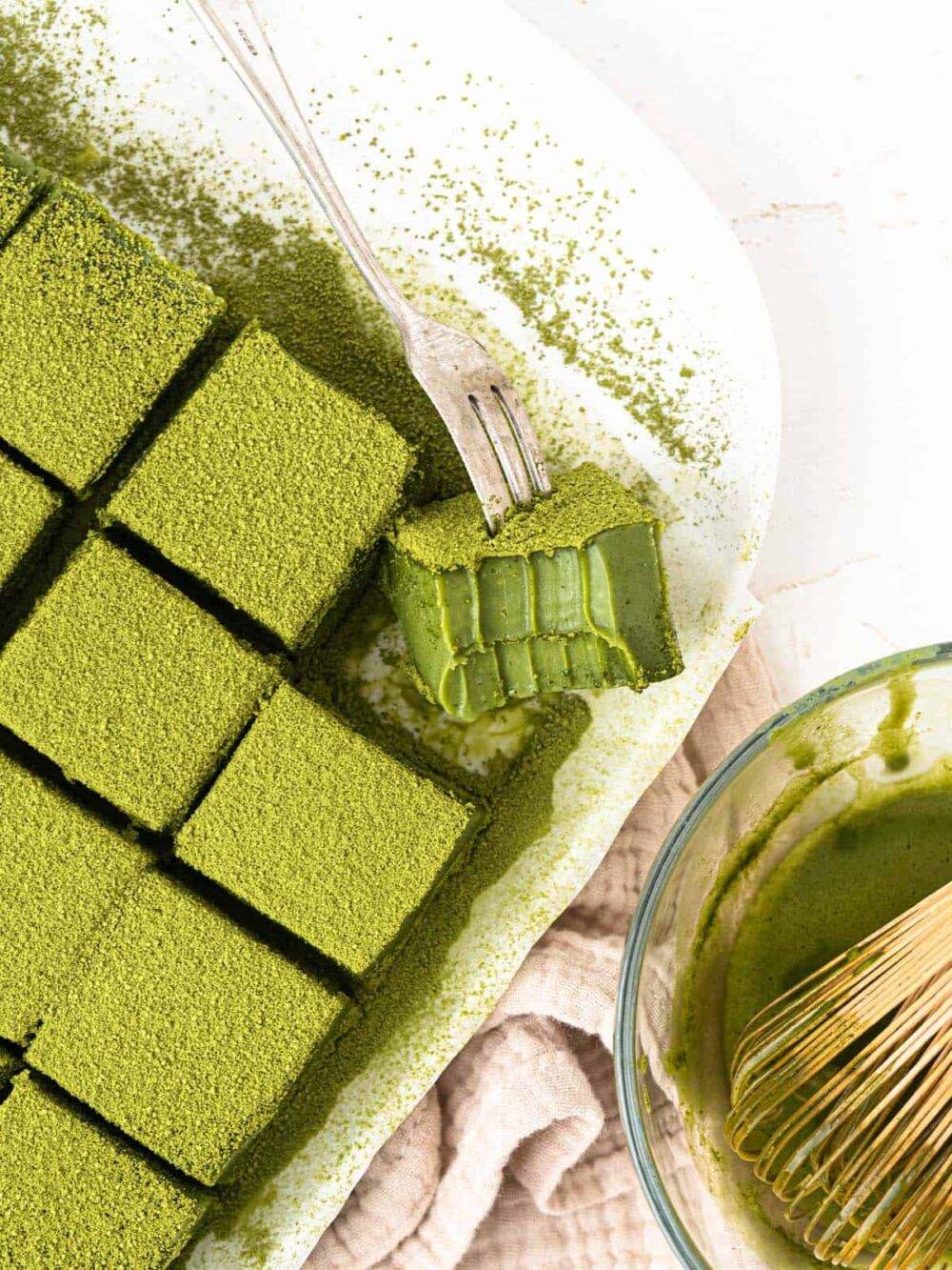 Matcha Nama Chocolate (Green Tea Chocolate)