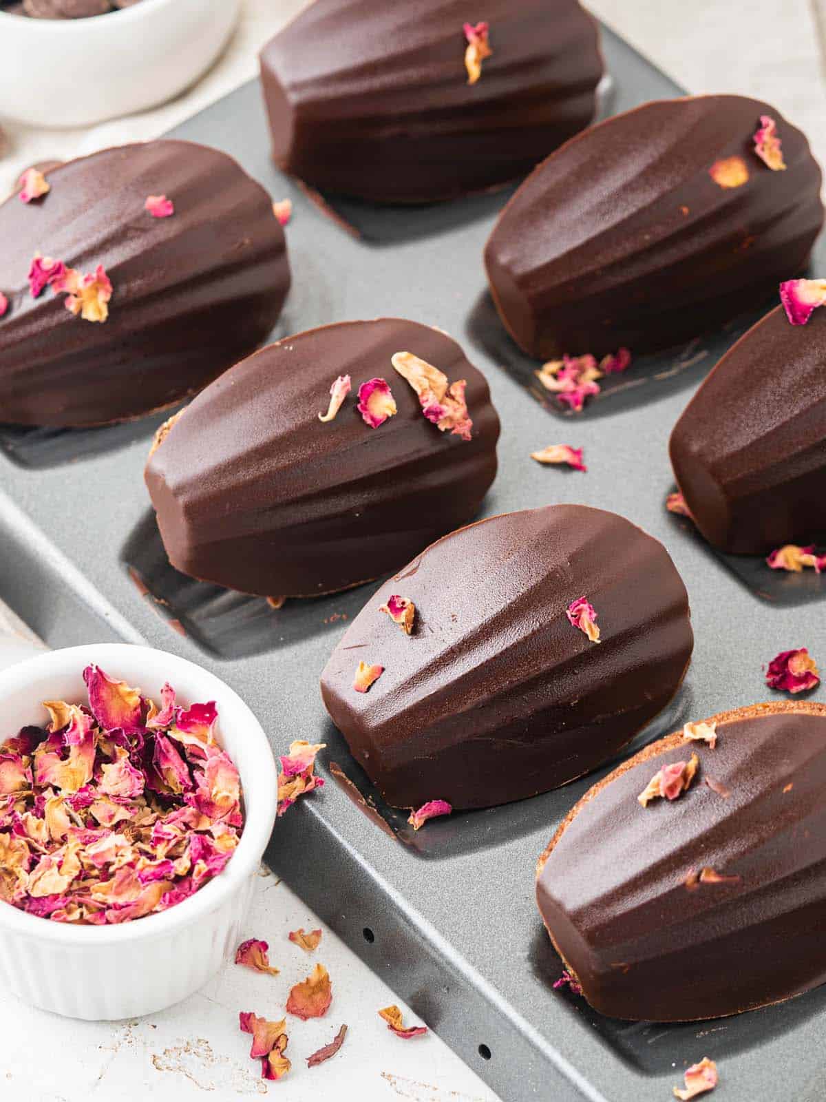 Chocolate Dipped Madeleines A Sweet French Treat