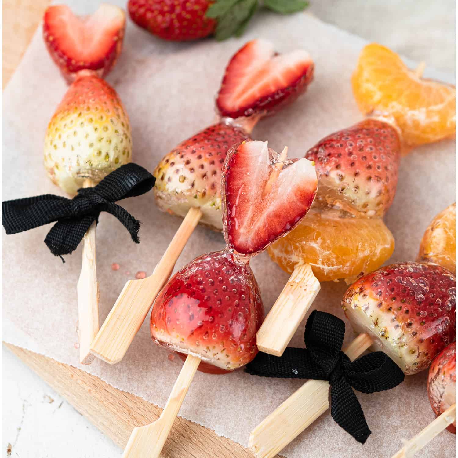 Tanghulu (Candied Fruit Skewers) - Catherine Zhang
