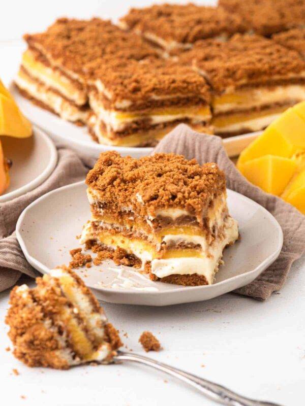 No-Bake Filipino Mango Float Dessert | Catherine Zhang