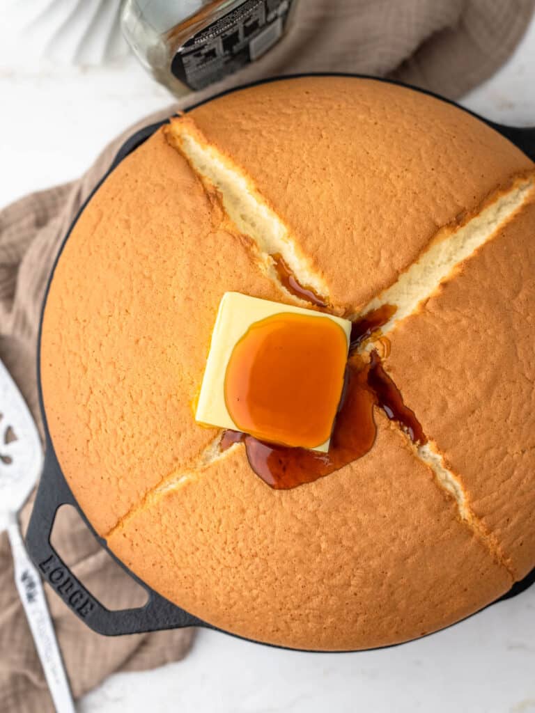 Castella Skillet Pancake Recipe | Catherine Desserts