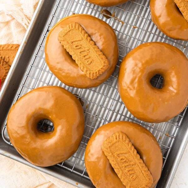 Biscoff Donuts Recipe | Catherine Desserts