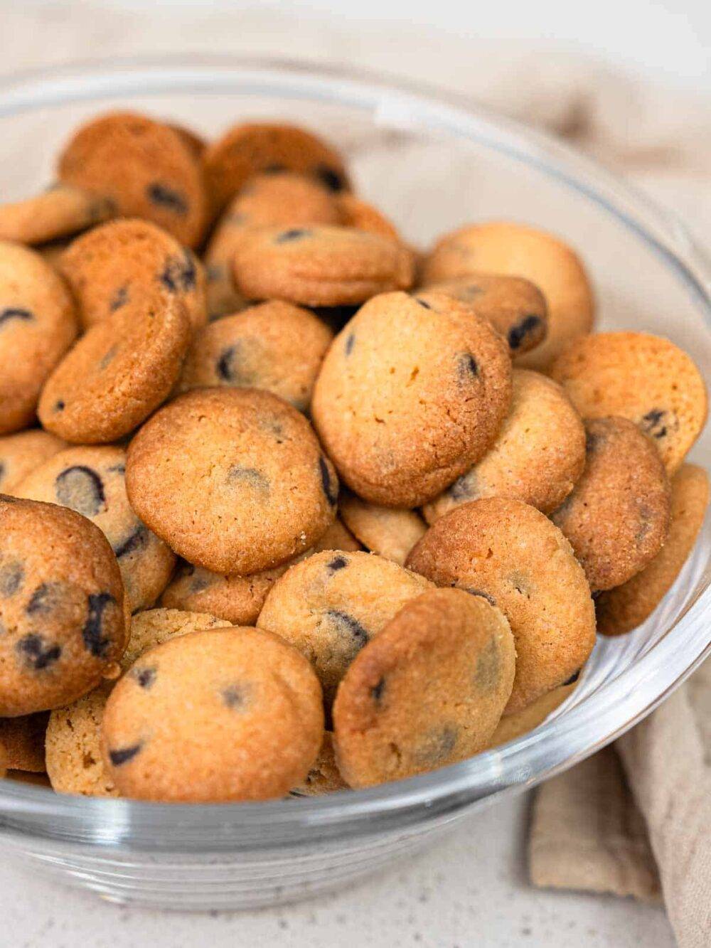 Mini Chocolate Chip Cookies for Sweet Snacking