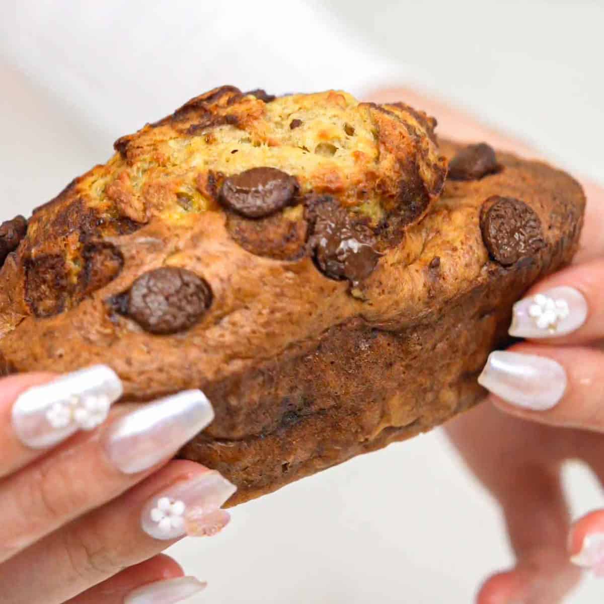 Cozy Single Serve Banana Bread in the Airfryer