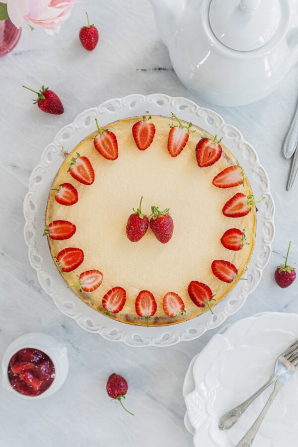 The Best Cheesecake Recipe | Rich, Creamy & Crack-Free Bake